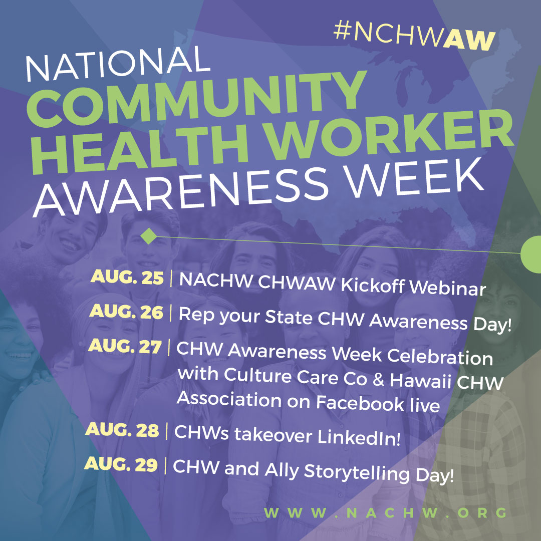 National CHW Awareness Week - NACHW - National Association of Community ...