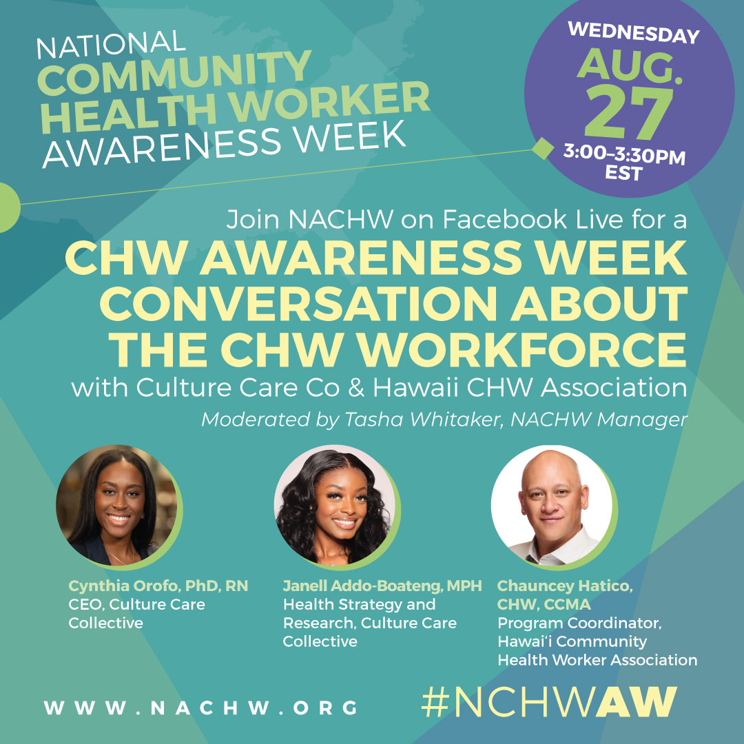 National CHW Awareness Week - NACHW - National Association of Community ...